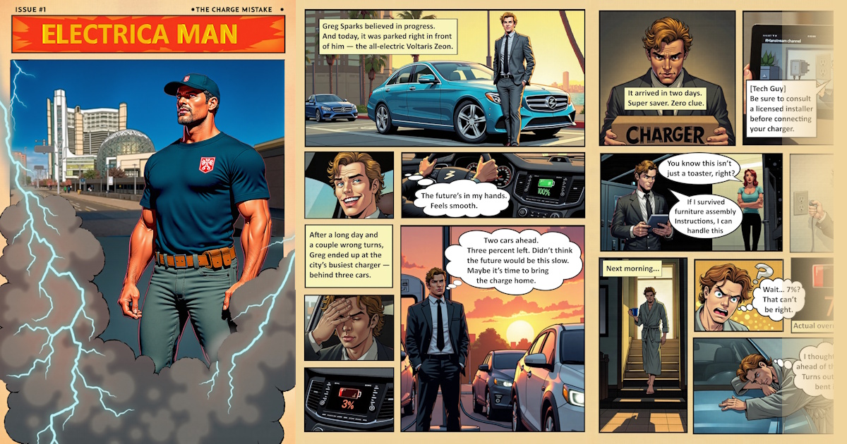 Electrica Man: The Charge Mistake - Issue #1